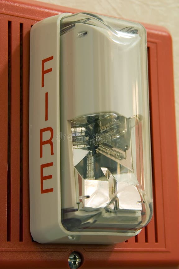 Fire Alarm Light stock photo. Image of sound, warn, brigade - 1613262