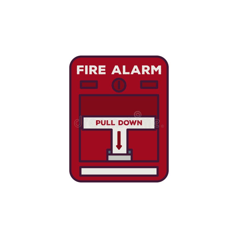 Fire Alarm Pull Down Symbol Stock Illustrations – 60 Fire Alarm Pull ...