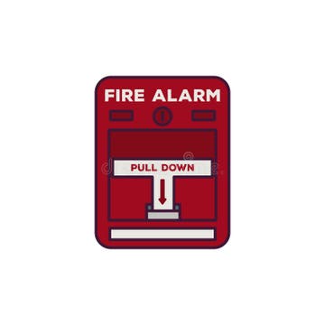 Fire Alarm Pull Down Symbol Stock Illustrations – 58 Fire Alarm Pull ...