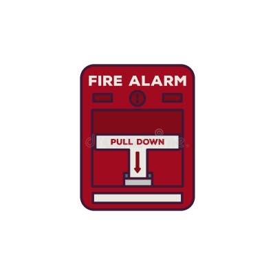 Fire Alarm Pull Down Symbol Stock Illustrations – 58 Fire Alarm Pull ...