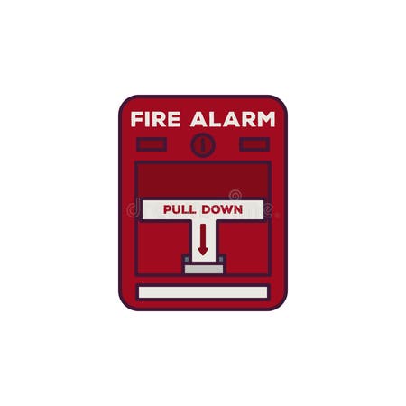 Fire Alarm Pull Down Symbol Stock Illustrations – 58 Fire Alarm Pull ...