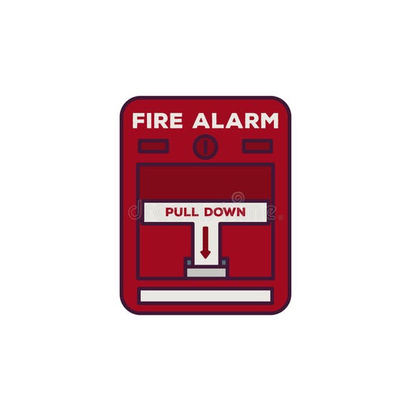 Fire Alarm Pull Down Symbol Stock Illustrations – 60 Fire Alarm Pull ...