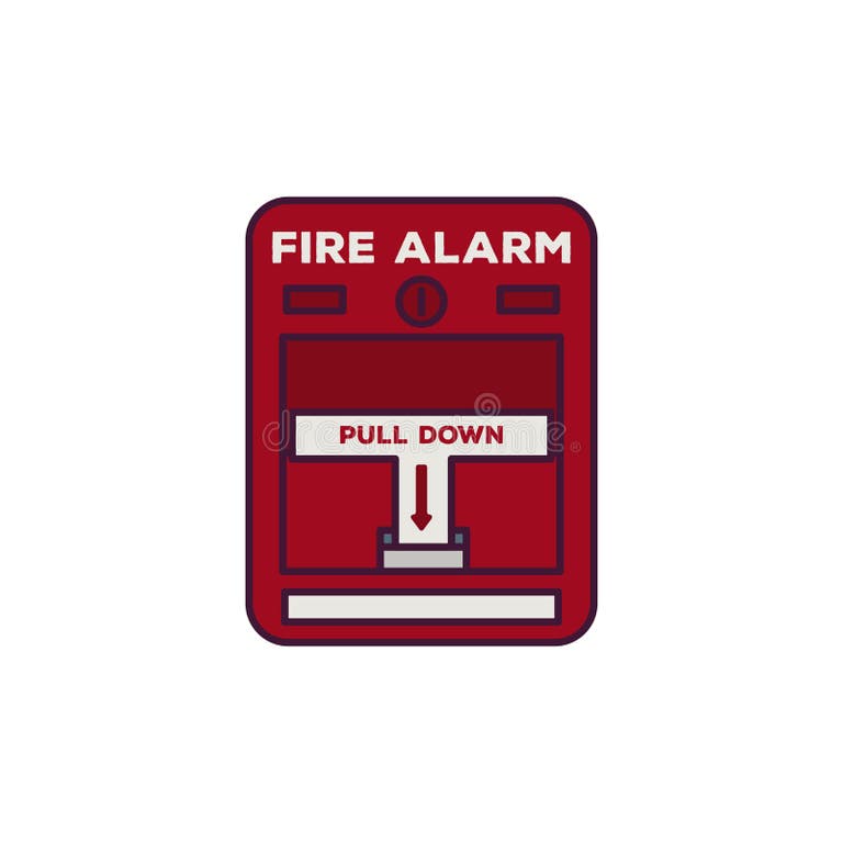Fire Alarm Pull Down Symbol Stock Illustrations – 59 Fire Alarm Pull ...