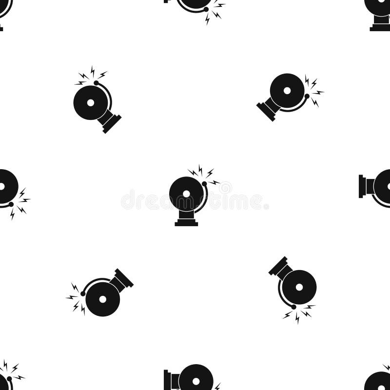 Fire Alarm Icon, Flat Style Stock Vector - Illustration of danger ...