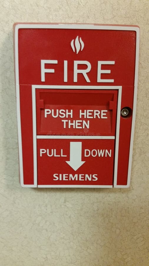 Fire alarm editorial photo. Image of emergency, fire - 51494606