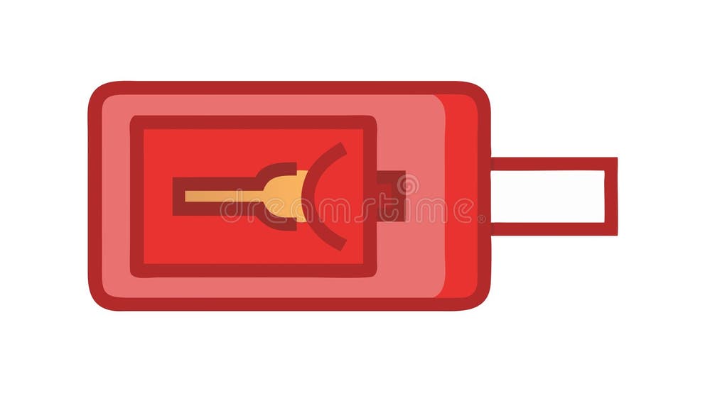 Fire Alarm Pull Station Icon, Emergency Activation Switch, Vector ...