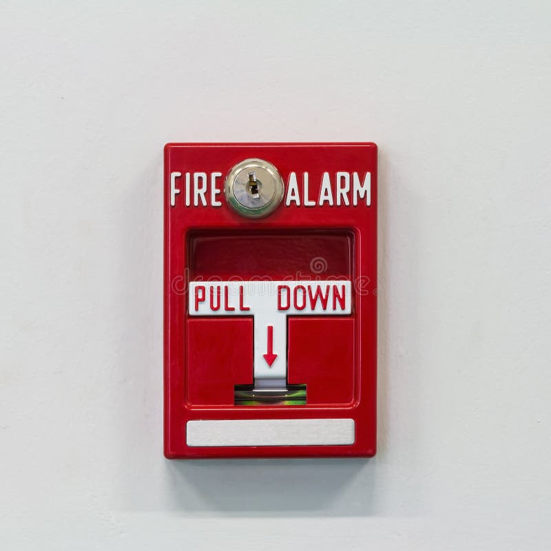 Fire alarm pull switch stock image. Image of warning - 38683293