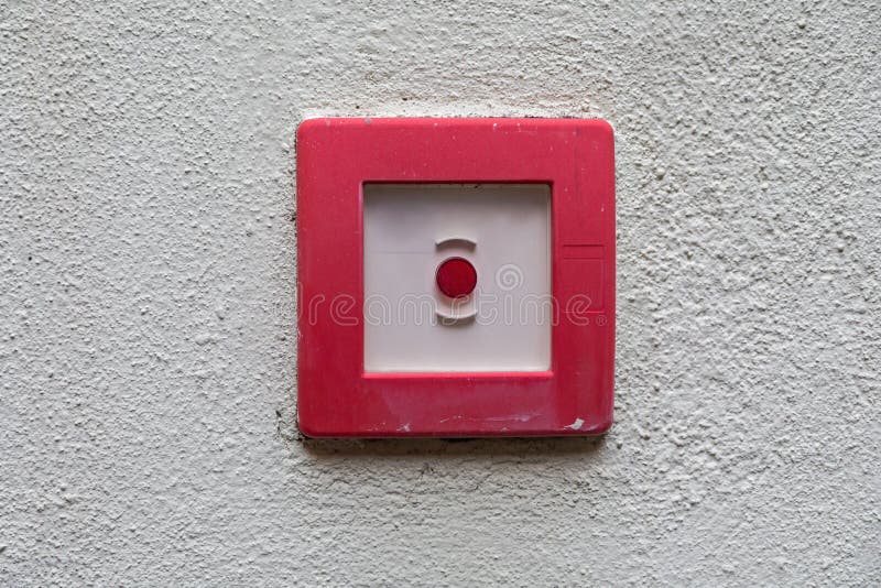 Fire Alarm Button stock photo. Image of emergency, fixture - 162620952