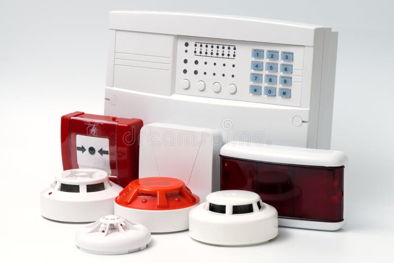 Fire Alarm Security. Fire Protection. Fire Safety System Construction ...