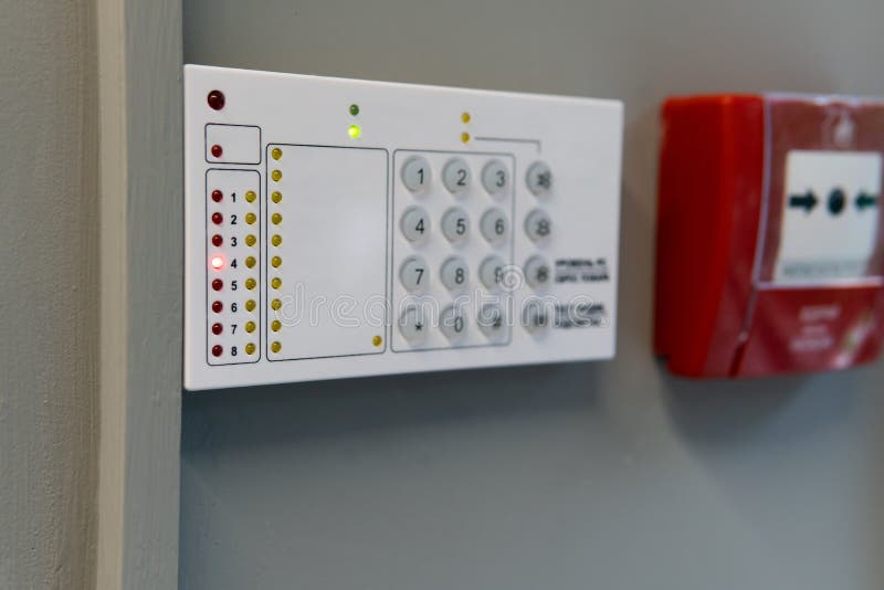 Fire Alarm Security. Fire Protection. Fire Safety System Construction ...