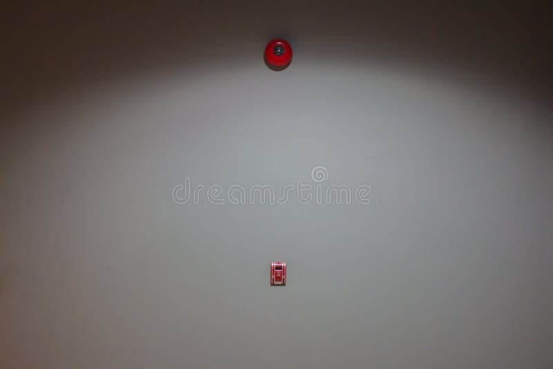 Fire alarm signals. stock photo. Image of signal, light - 76820186