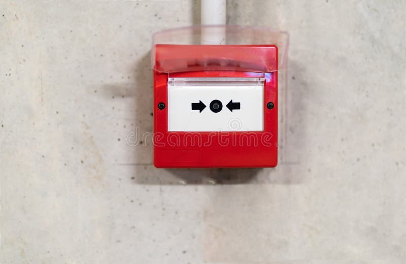 Fire alarm switch stock photo. Image of inside, panel - 304924634