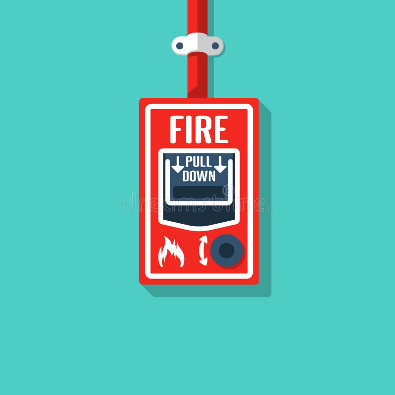 Fire Alarm Pull Down Symbol Stock Illustrations – 45 Fire Alarm Pull ...
