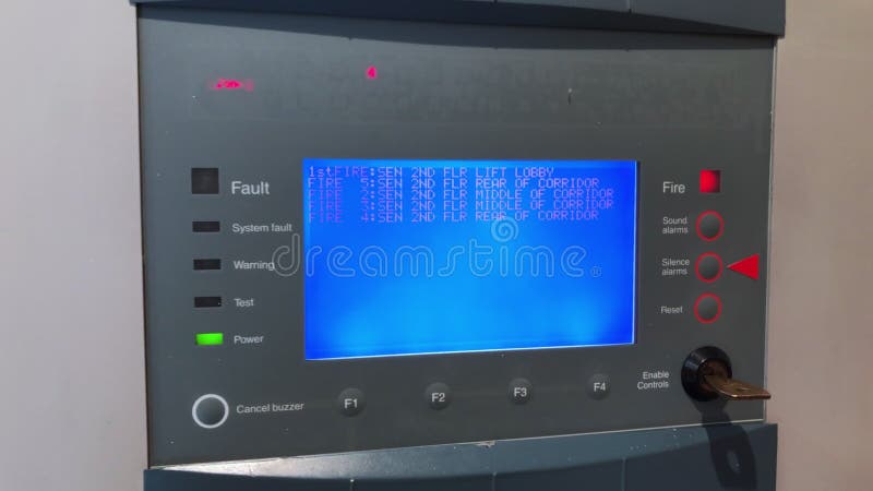 Fire Alarm. Fire Fighting System. the Concept of Installing a Fire ...