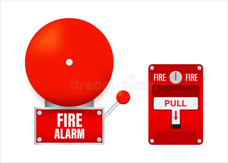 Fire Alarm System. Fire Equipment. Vector Stock Illustration Stock ... Fire Alarm System. Fire Equipment. Vector Stock Illustration Stock ...