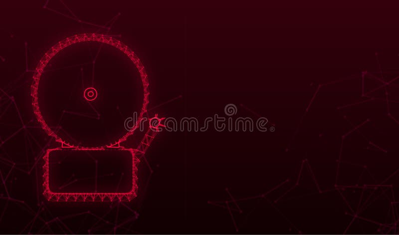 Fire Alarm System. Fire Equipment. Vector Stock Illustration Stock ...