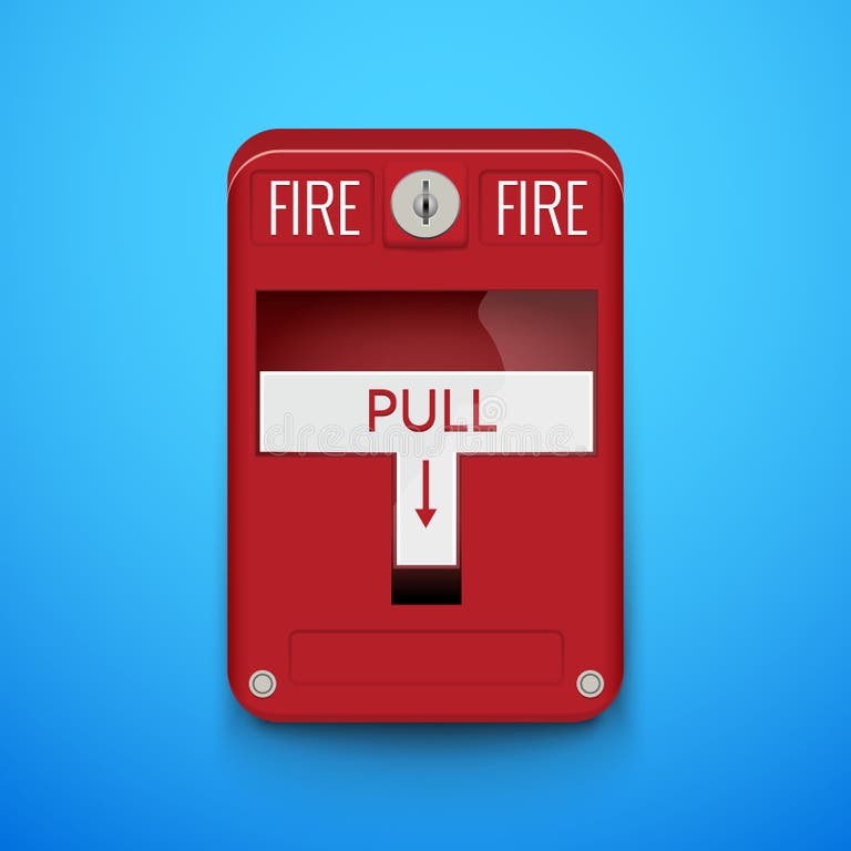 Fire Alarm Pull Down Symbol Stock Illustrations – 58 Fire Alarm Pull ...