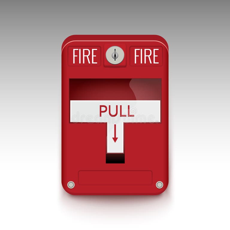 Fire Alarm Pull Down Symbol Stock Illustrations – 59 Fire Alarm Pull ...