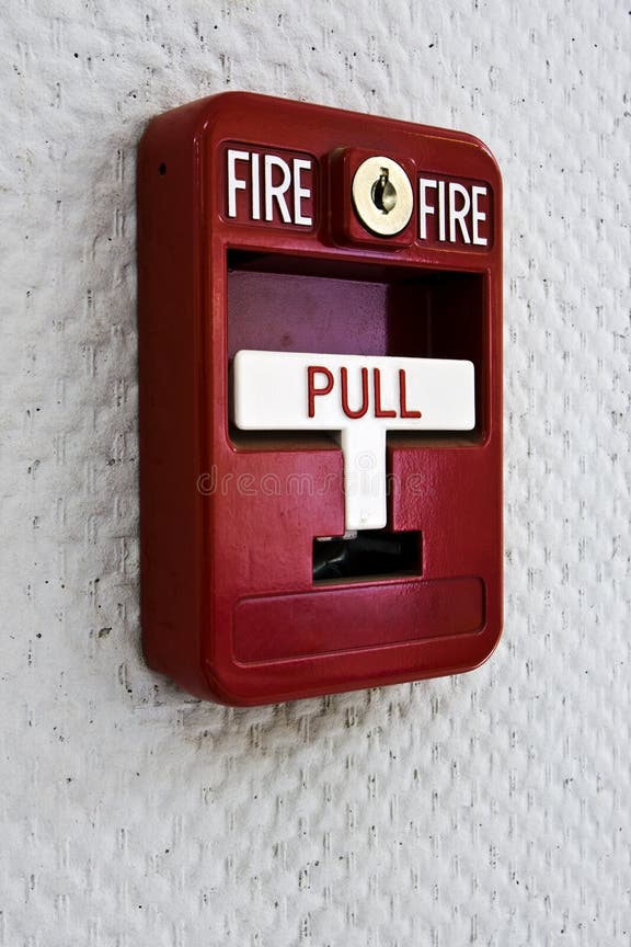 Fire alarm trigger stock image. Image of alarm, emergency - 13381653