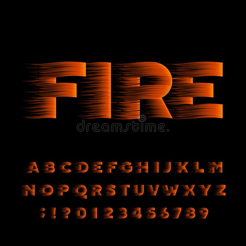 Letters Flame Font Stock Illustrations – 2,218 Letters Flame Font Stock ...