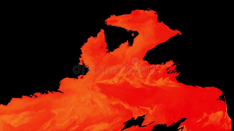 Fire Animation - Danger - Warning Stock Footage - Video of nature, loop ...