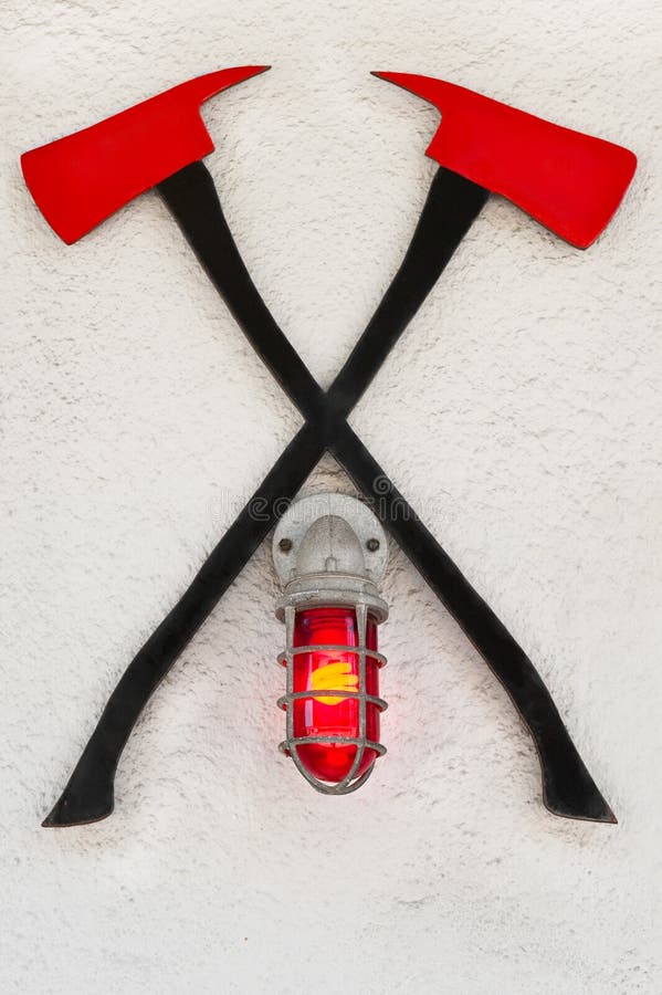 Fire Axes stock image. Image of firemen, blades, fire - 17091093