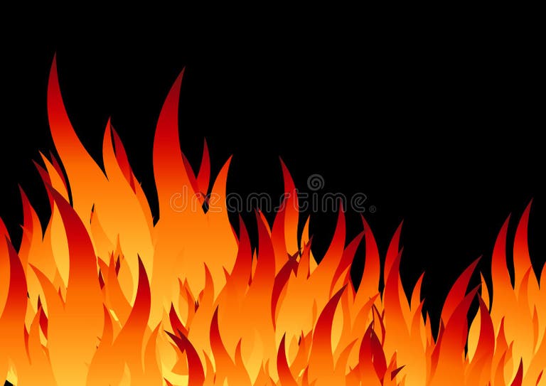 Black Gradient Fire Background Stock Illustrations – 12,172 Black ...