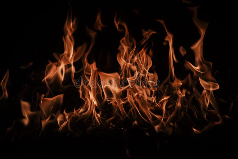 Fire Background. Abstract Dark Background. Fire Flame Background ...