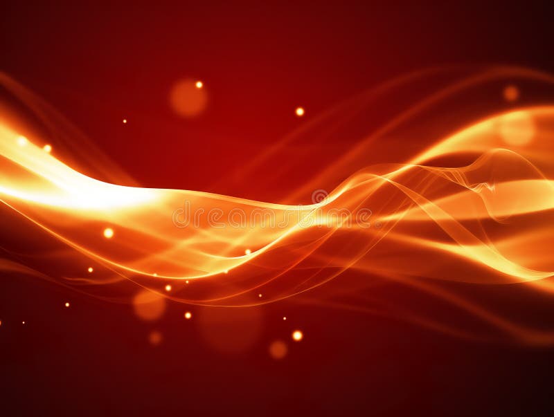 Wave of fire stock illustration. Illustration of curve - 11170520