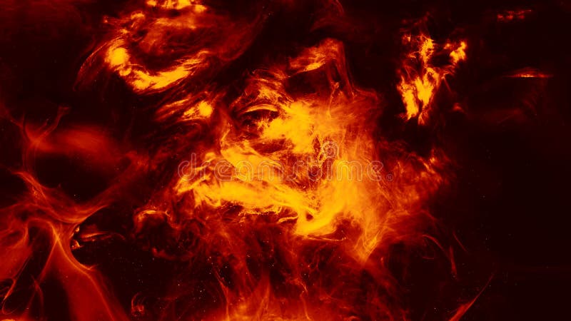 Fire Background Red Orange Flames Motion Effect Stock Footage - Video ...