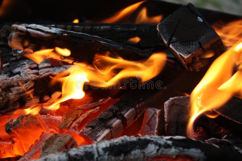Fire stock photo. Image of chimney, background, wood - 86591368