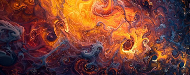 A Fire Background with Flames Forming Abstract Shapes and Patterns ...