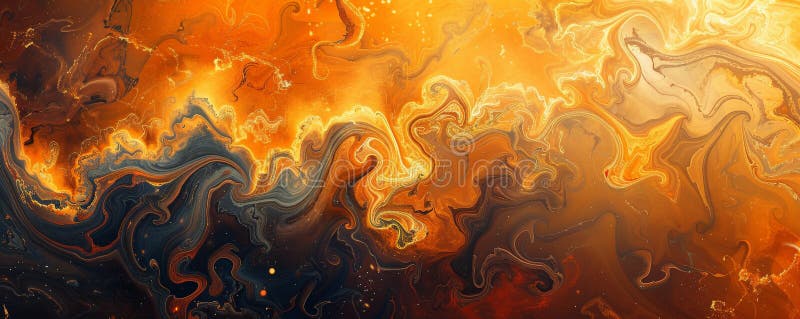 A Fire Background with Flames Forming Abstract Shapes and Patterns ...