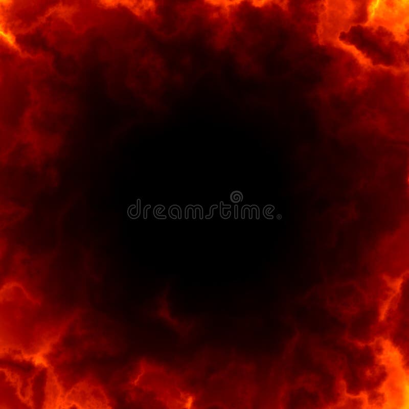 Fire Background with Free Space for Text Stock Illustration ...