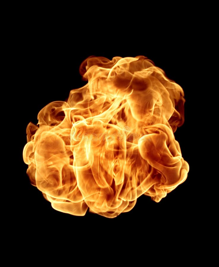 Fire ball stock photo. Image of flame, ball, explode, decoration - 7510752