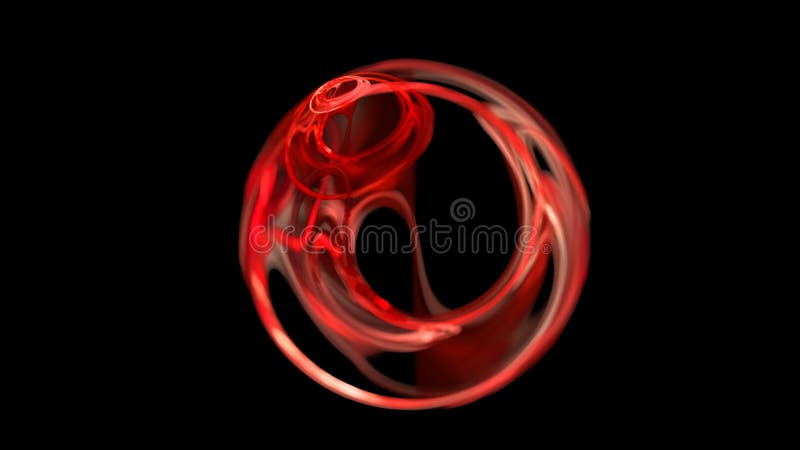 Fire Curves And Waves Abstract Background Stock Illustration ...