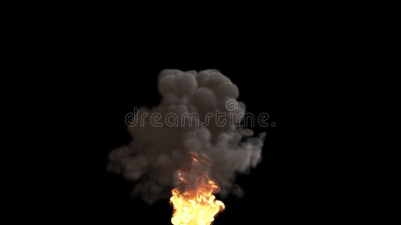 Fire Ball Explosion stock illustration. Illustration of abstract ...