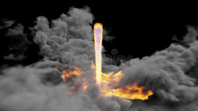 Fire Ball Explosion stock illustration. Illustration of space - 237434245