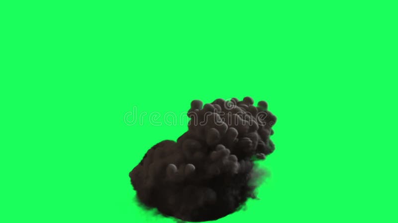 Fire Ball Explosion on Green Screen Stock Video - Video of blazing ...