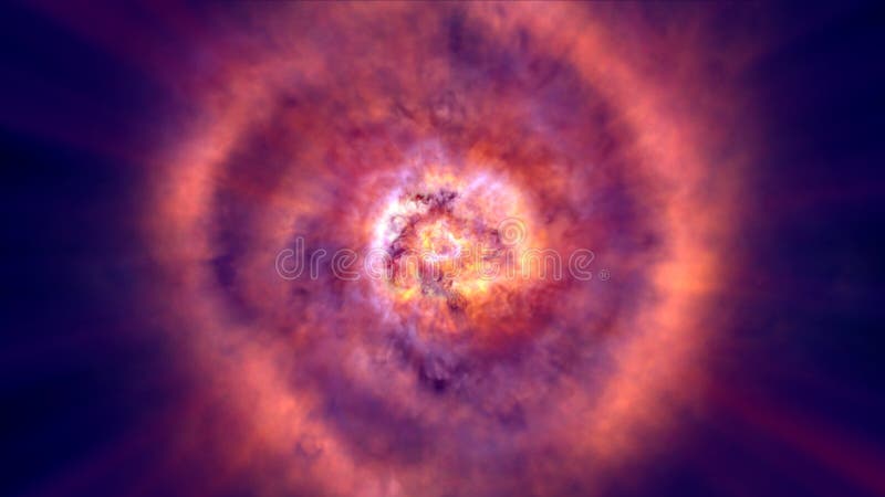 Fire Ball Explosion in Space Stock Image - Image of flare, heat: 210448467