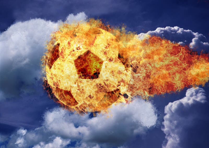 Football Flames Stock Photos - Download 266 Royalty Free Photos