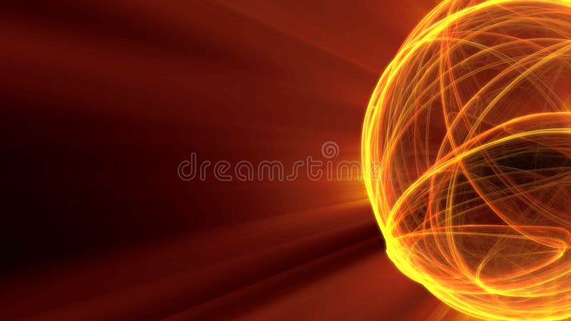 Fire Ball Ray Light Illustration Stock Illustration - Illustration of ...