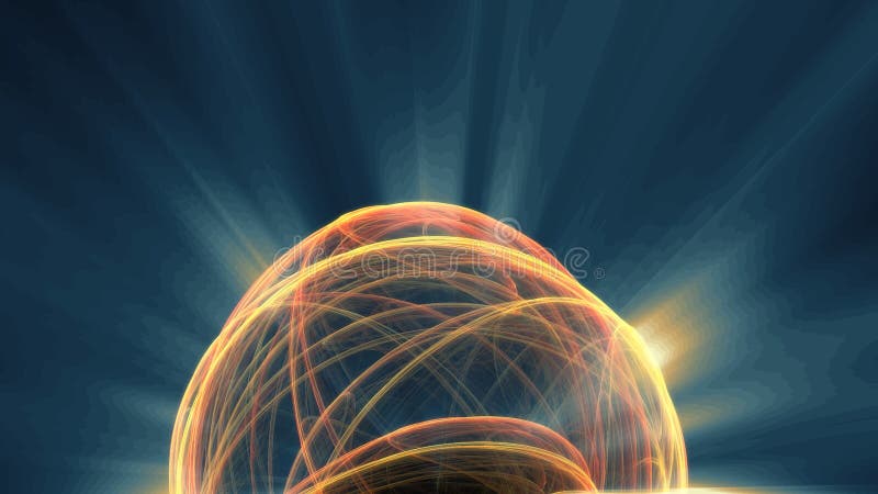 Fire Ball Ray Light Illustration Stock Illustration - Illustration of ...