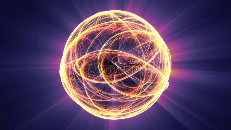 Fire Ball Ray Light Illustration Stock Illustration - Illustration of ...