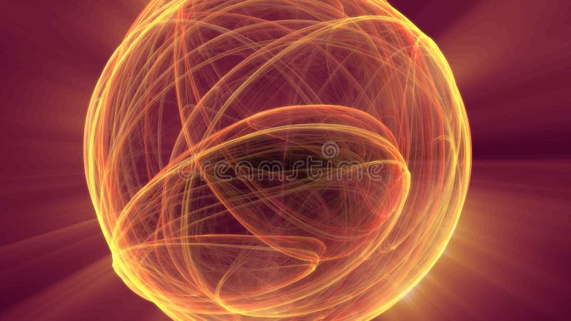 Fire Ball Ray Light Illustration Stock Illustration - Illustration of ...