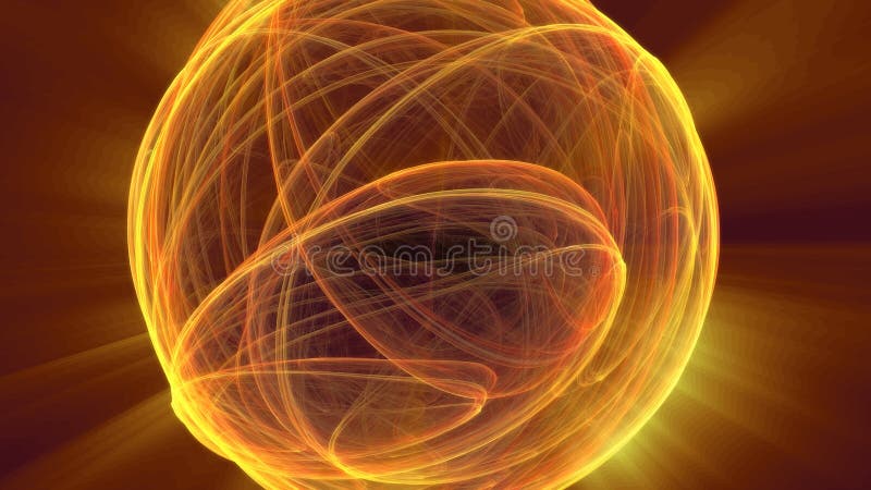 Fire Ball Ray Light Illustration Stock Illustration - Illustration of ...