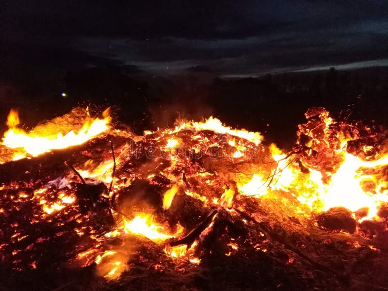 Fire stock image. Image of regeneration, heat, distruction - 150764047