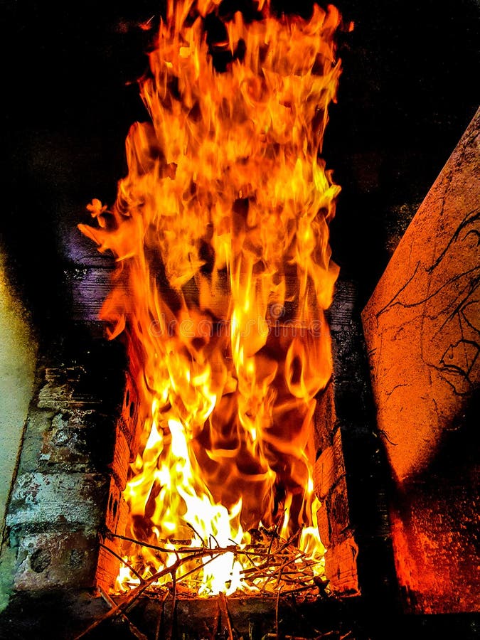 Fire is beautiful stock image. Image of wildfire, font - 200462457