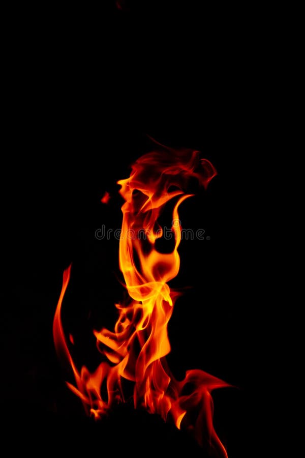 Fire stock image. Image of beautifully, flammable, campfire - 93820621