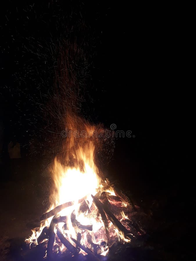 Fire stock photo. Image of bhogi, nature, fire, fireworks - 174392494